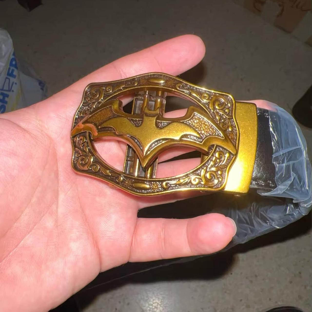 Bat Brown belt - Depop