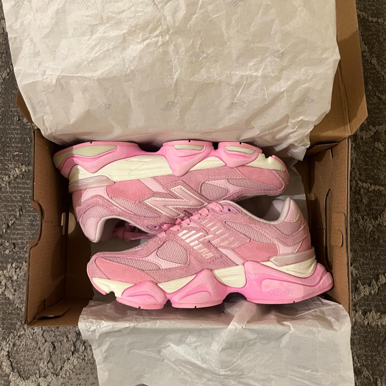 WOMENS New Balance 9060 'Pink Overdye' ASOS... | Depop