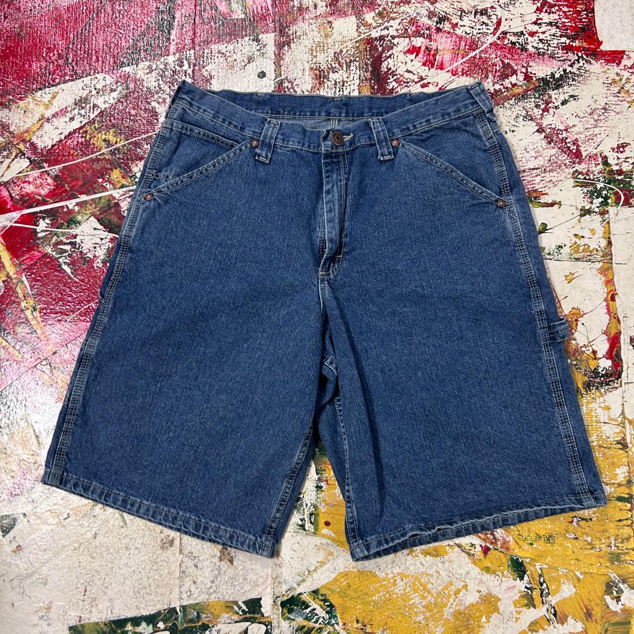 size L-36 clean pair of jorts. Great fit! - Depop