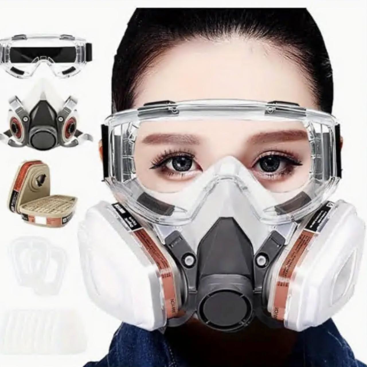 Reusable Respirator Mask with Filters for... - Depop