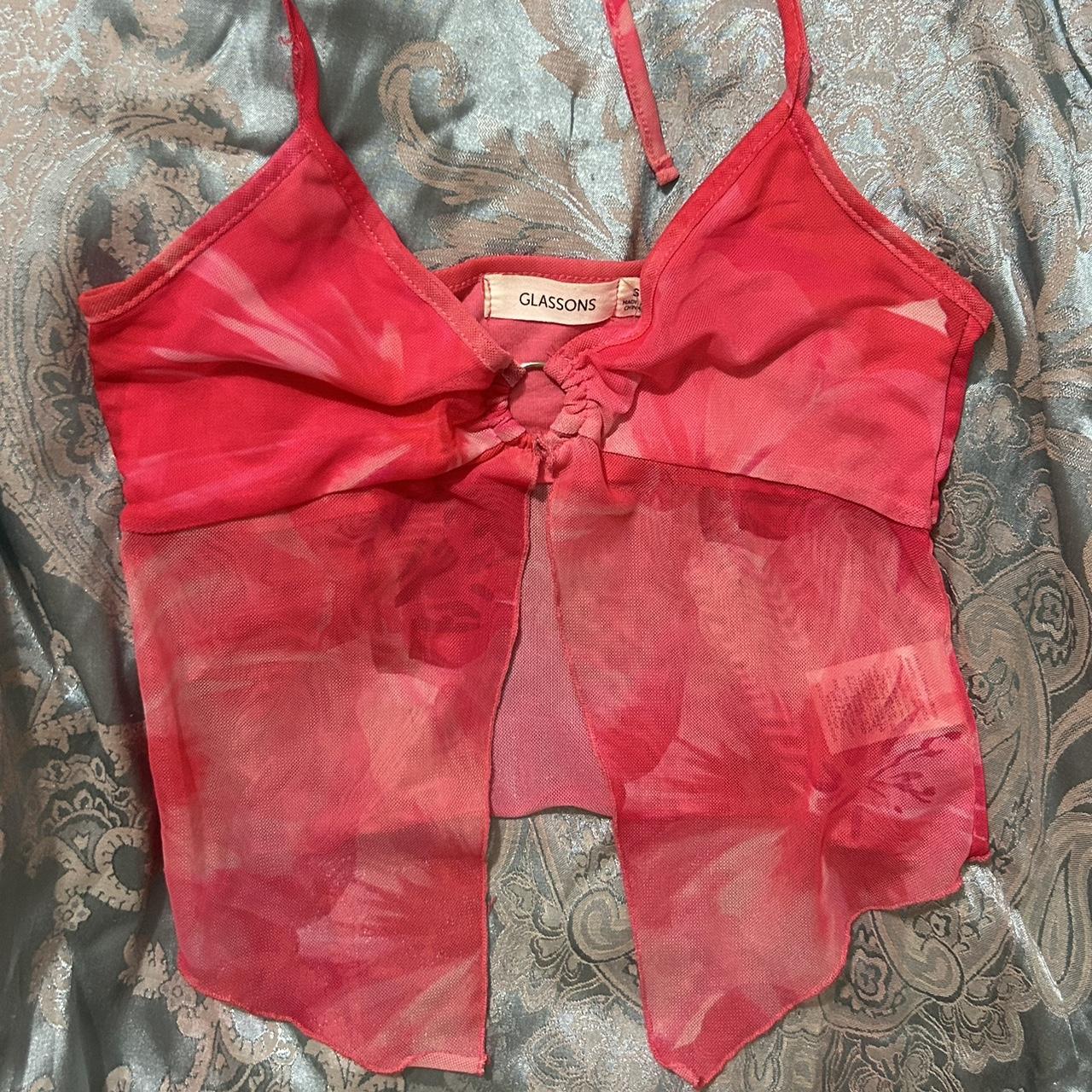 Glassons pink halter top 💗 -worn once and in perfect... - Depop