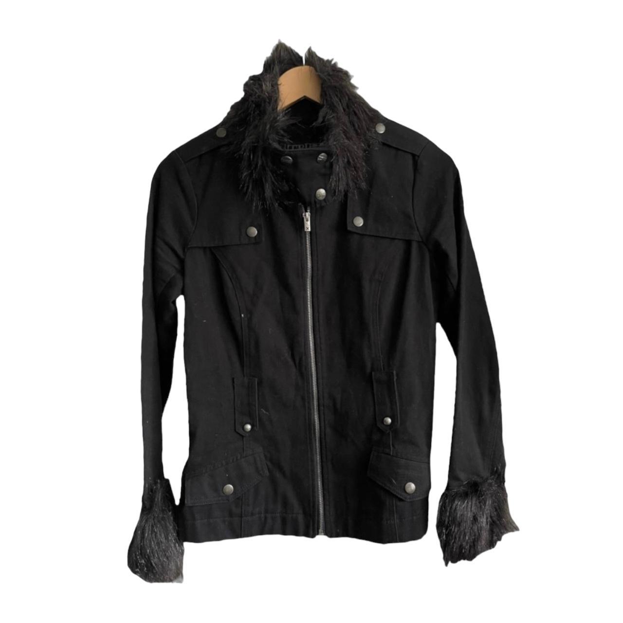 Tripp nyc shearling fur jacket Sz m - Depop