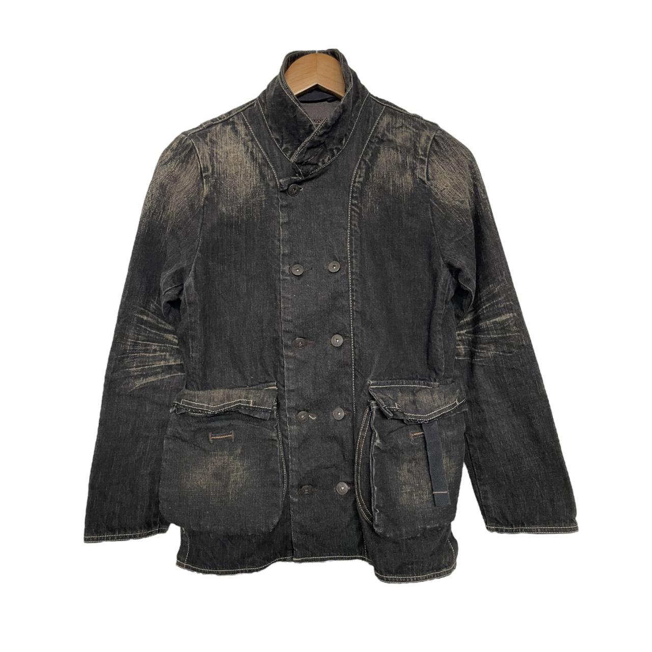 Marithe Francois girbaud double breast jacket Sz m - Depop