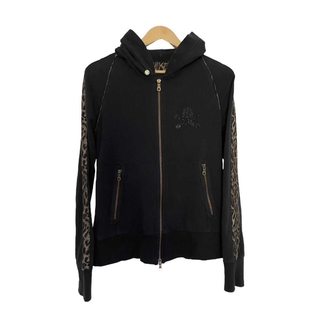 Roen cheetah leopard print zip jacket Sz s - Depop