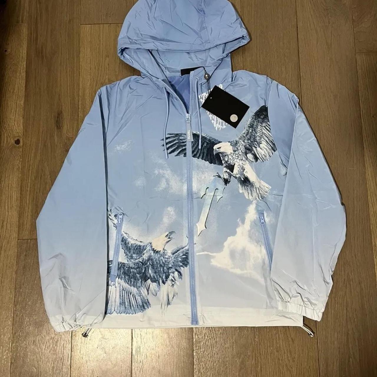 Trapstar Eagle Zip Windbreaker #trapstar #windbreaker | Depop