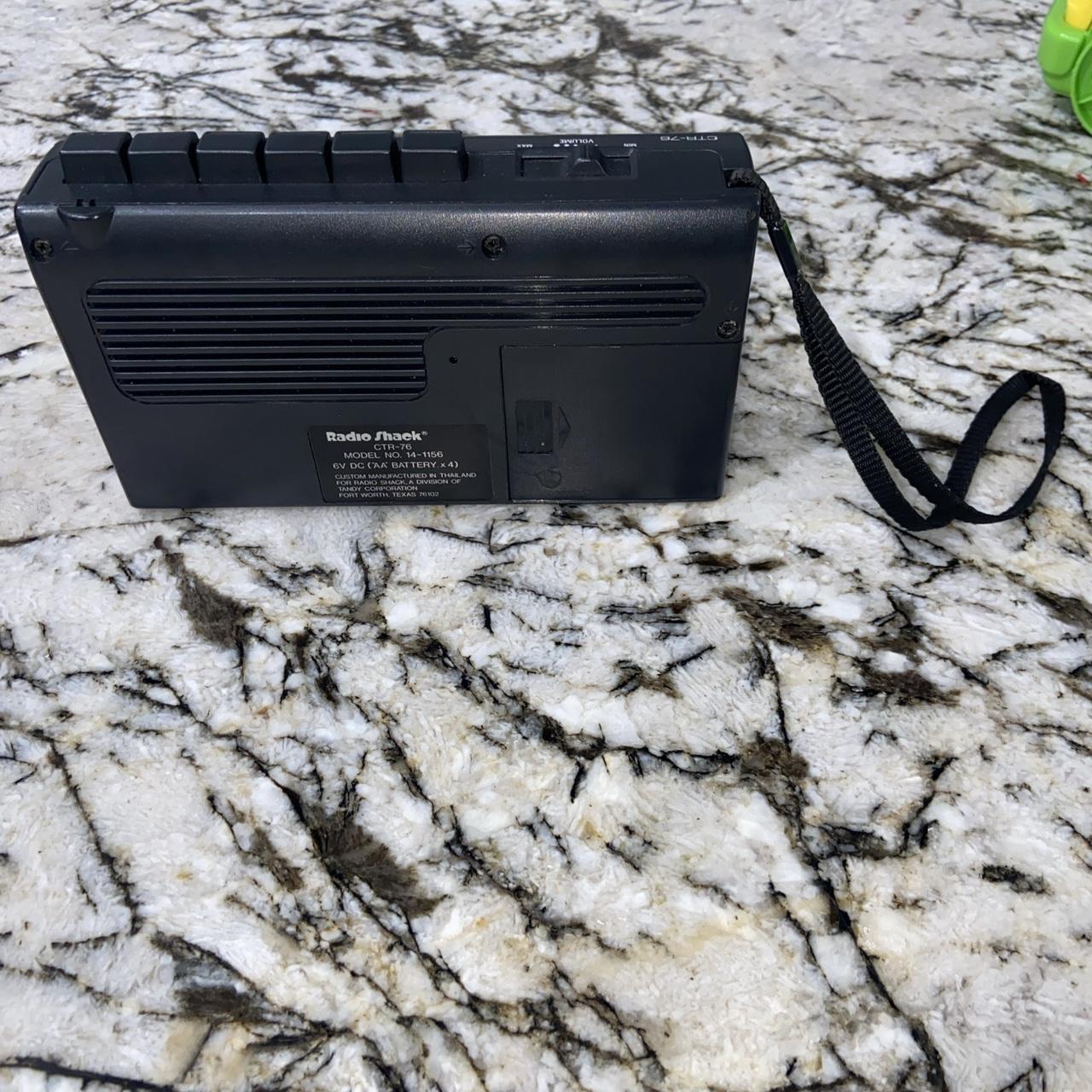 Vtg 80s Radio Shack Cassette Recorder with Maxwell... | Depop