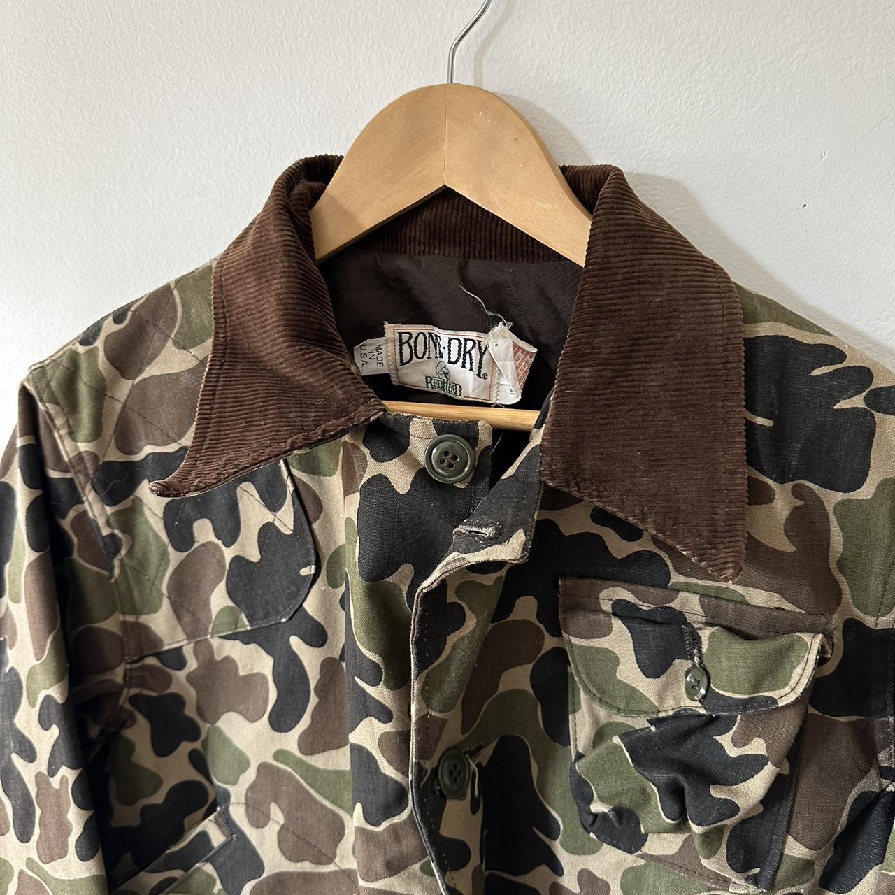 Cropped Camo Jacket. Size 40. Fits like a M/L.... - Depop