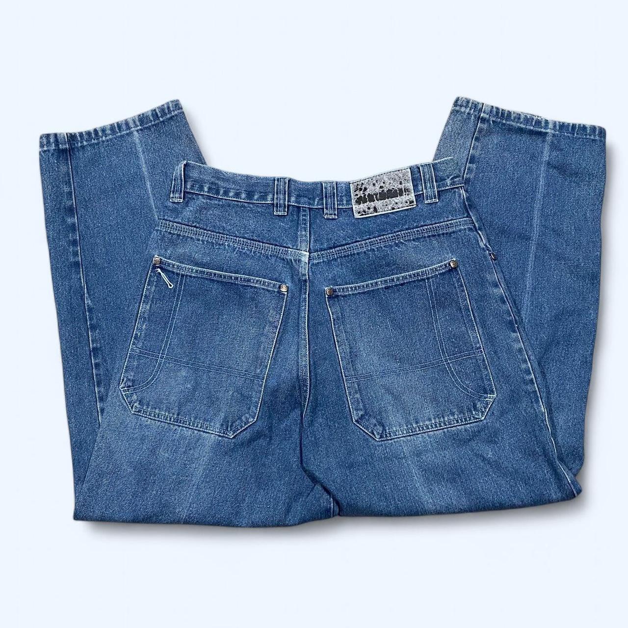 Y2K Big Pocket Southpole style jeans with subtle... | Depop