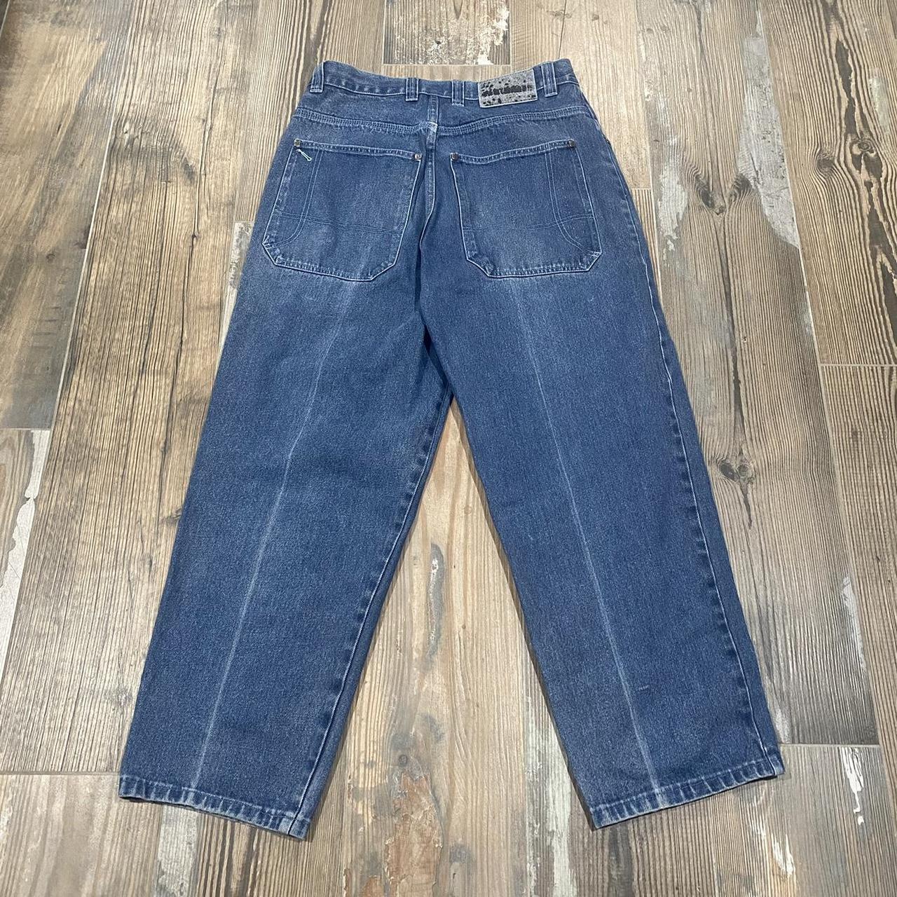 Y2K Big Pocket Southpole style jeans with subtle... | Depop