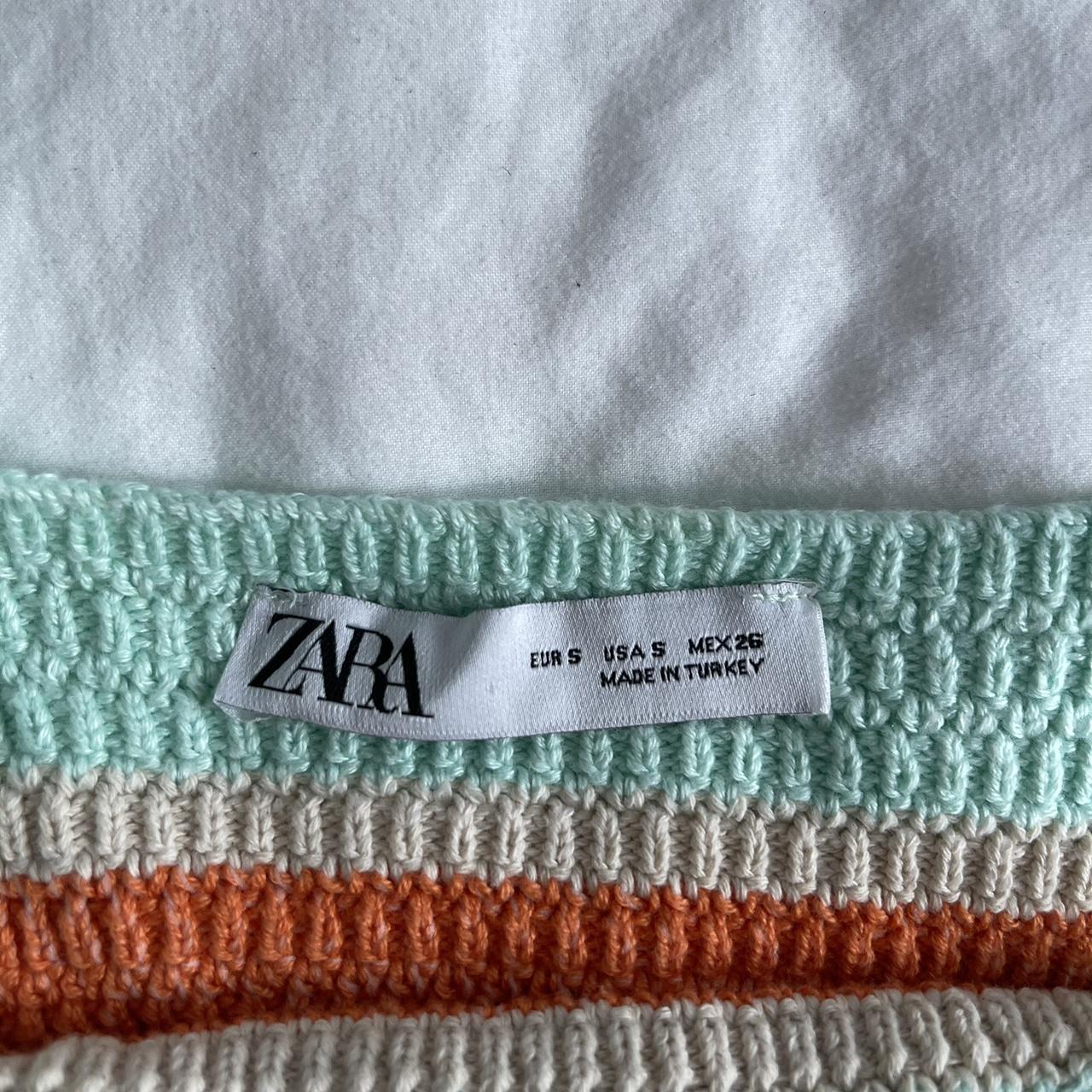 Zara Women's Multi Crop-top | Depop