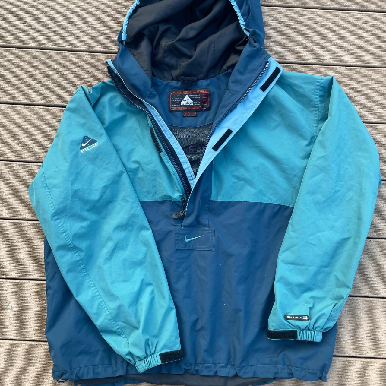 Nike ACG XL Windbreaker Vintage ACG NIKE Pullover... - Depop