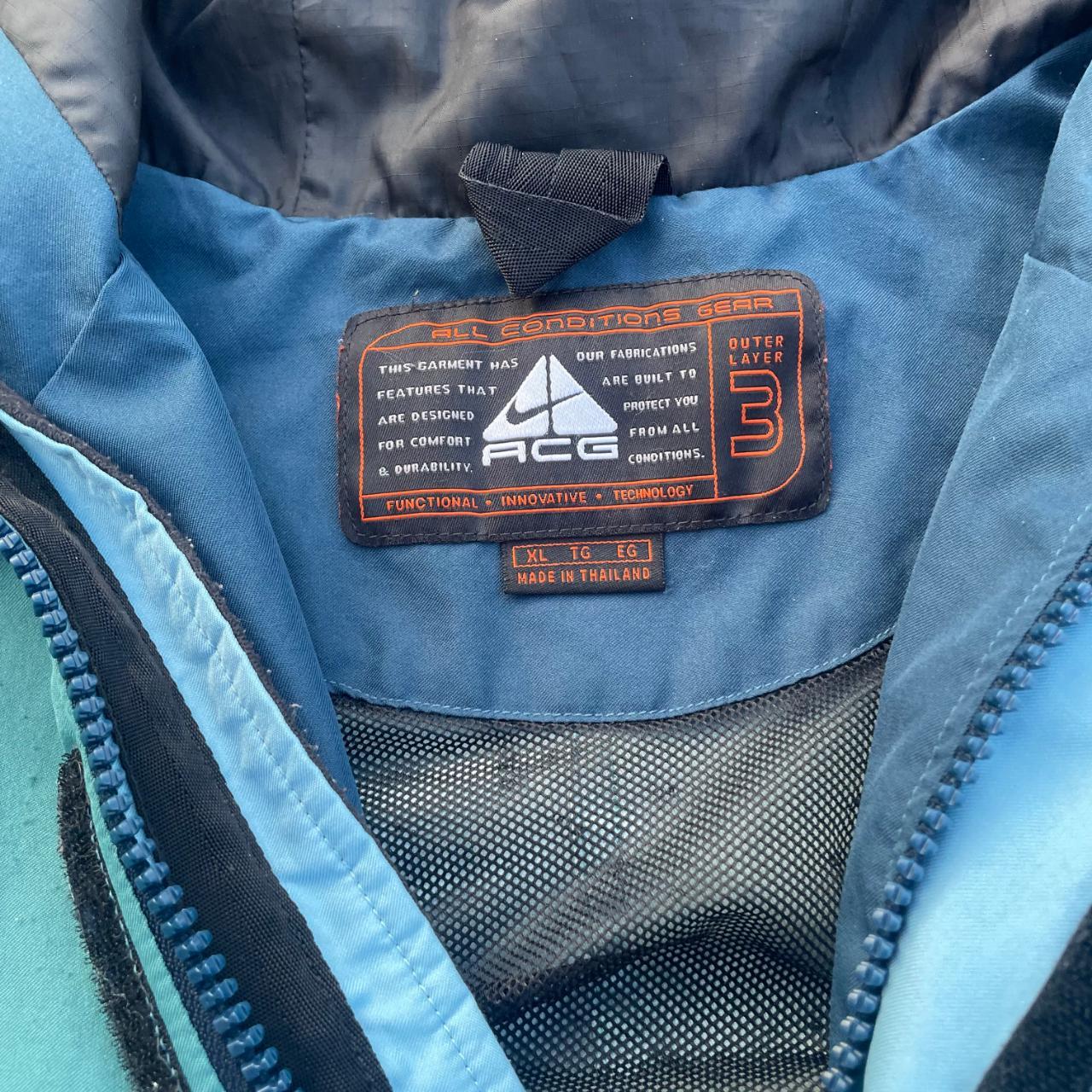 Nike ACG XL Windbreaker Vintage ACG NIKE Pullover... - Depop