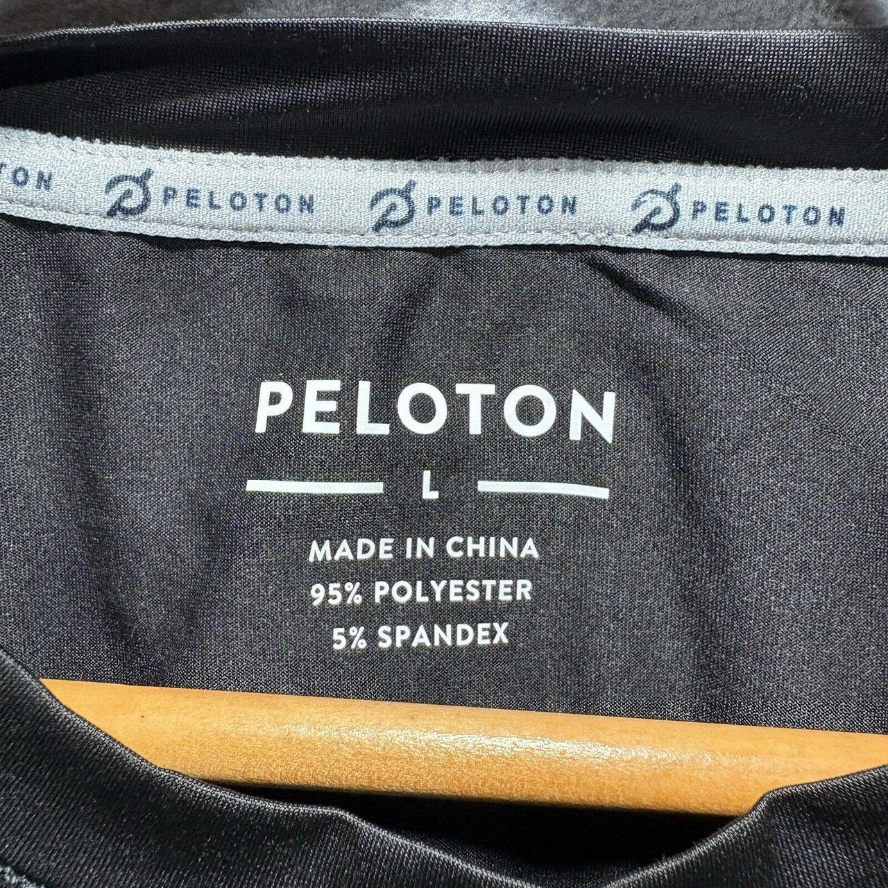 This Men's Peloton 100 Century Cycling Biking Black... - Depop