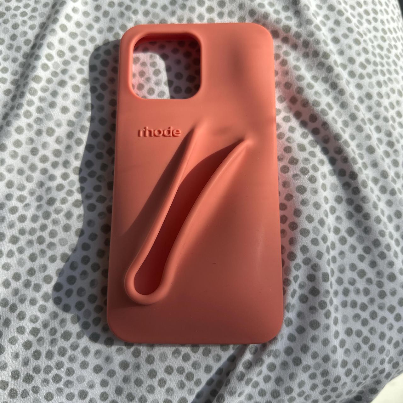 Rhode Iphone 14 Pro Max phone case in shade peach... | Depop