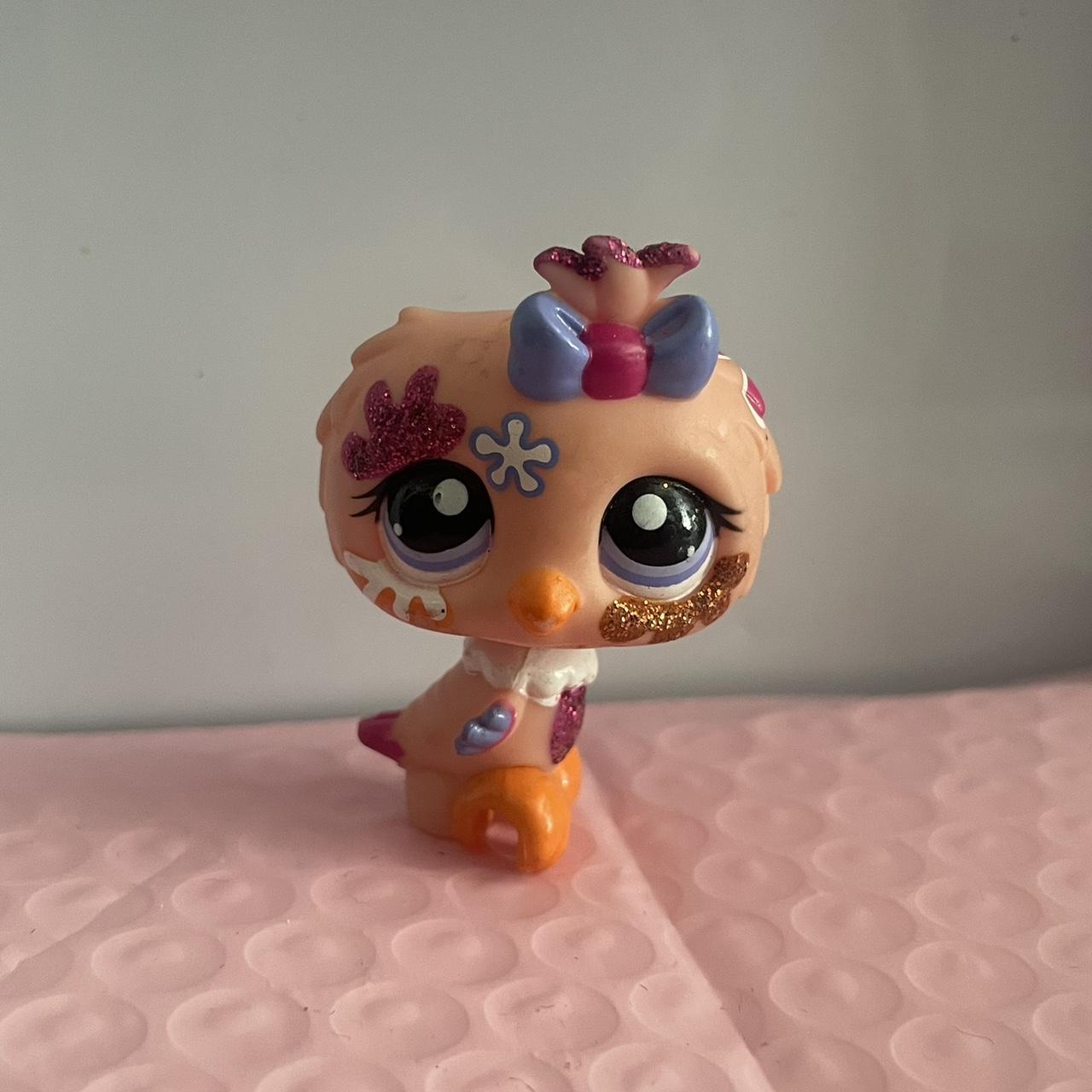Glitter Littlest Pet Shop Owl Pet #LPS #OwlPet - Depop