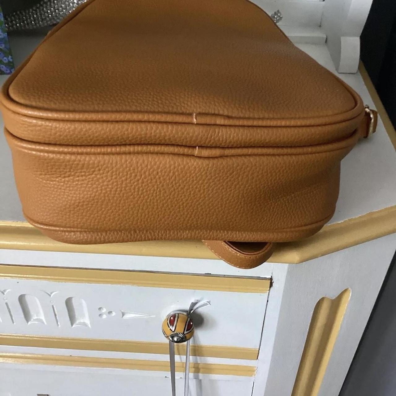 Long & Son London Mustard Backpack - 3 Compartments - Depop