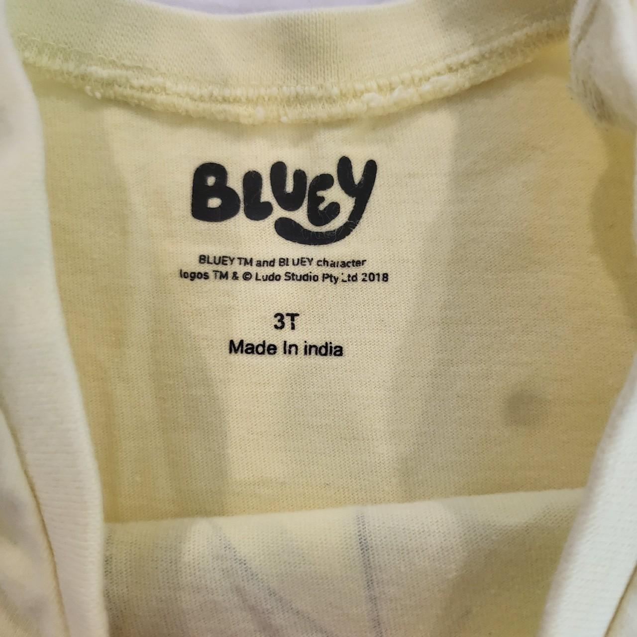 Bluey top and shorts set, #flowerprint #yellow... - Depop