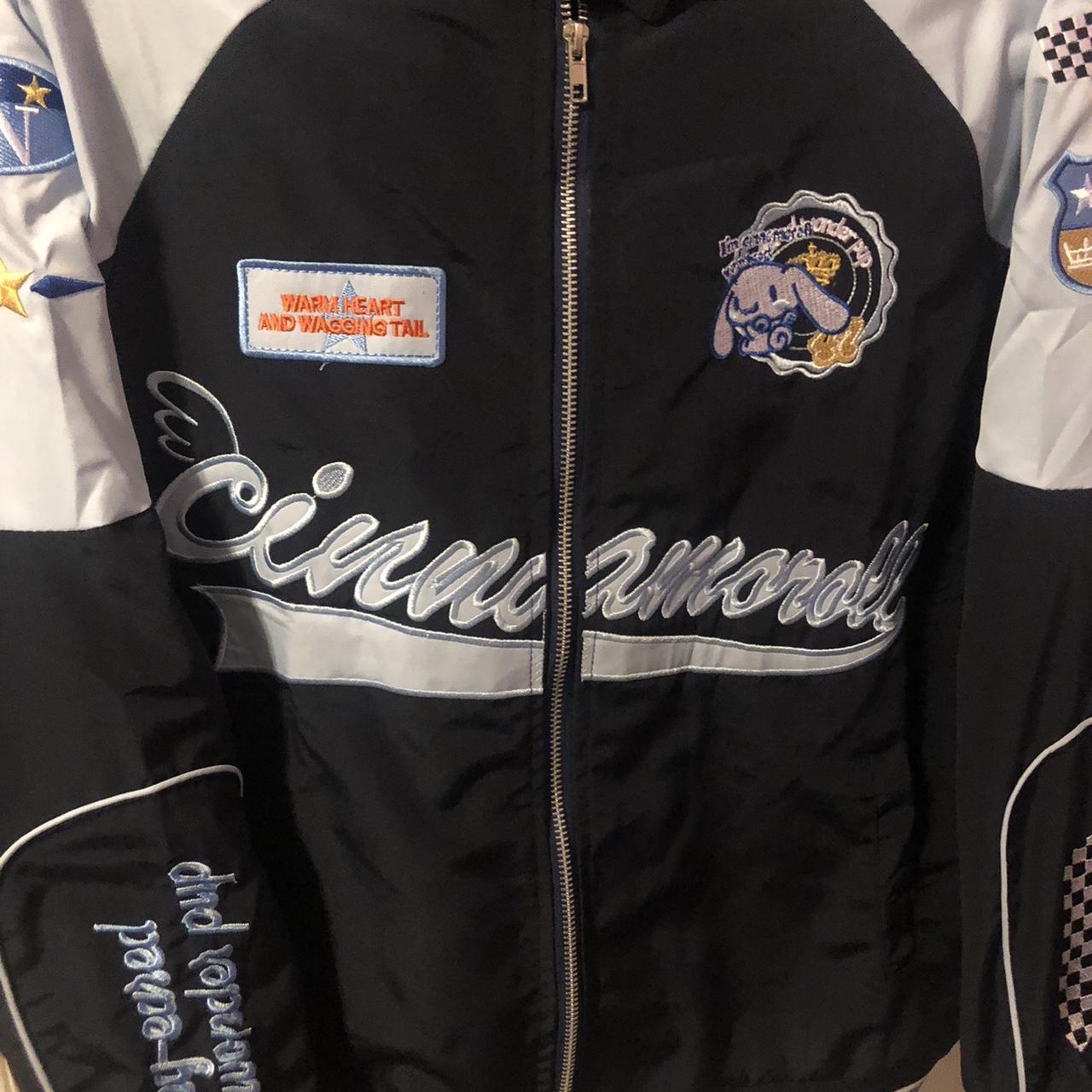 Sanrio cinnamaroll racing club jacket (hardly worn) - Depop