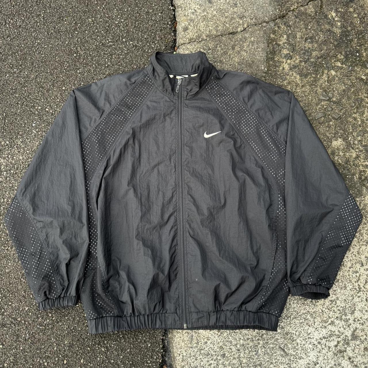 🌟 Vintage Nike Zip Up Windbreaker Jacket 🎨 Color:... - Depop