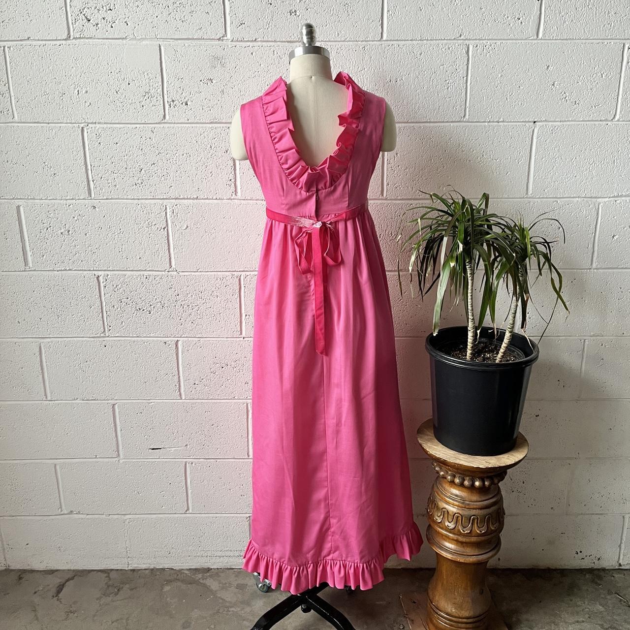 American Vintage Women's Pink Dress | Depop