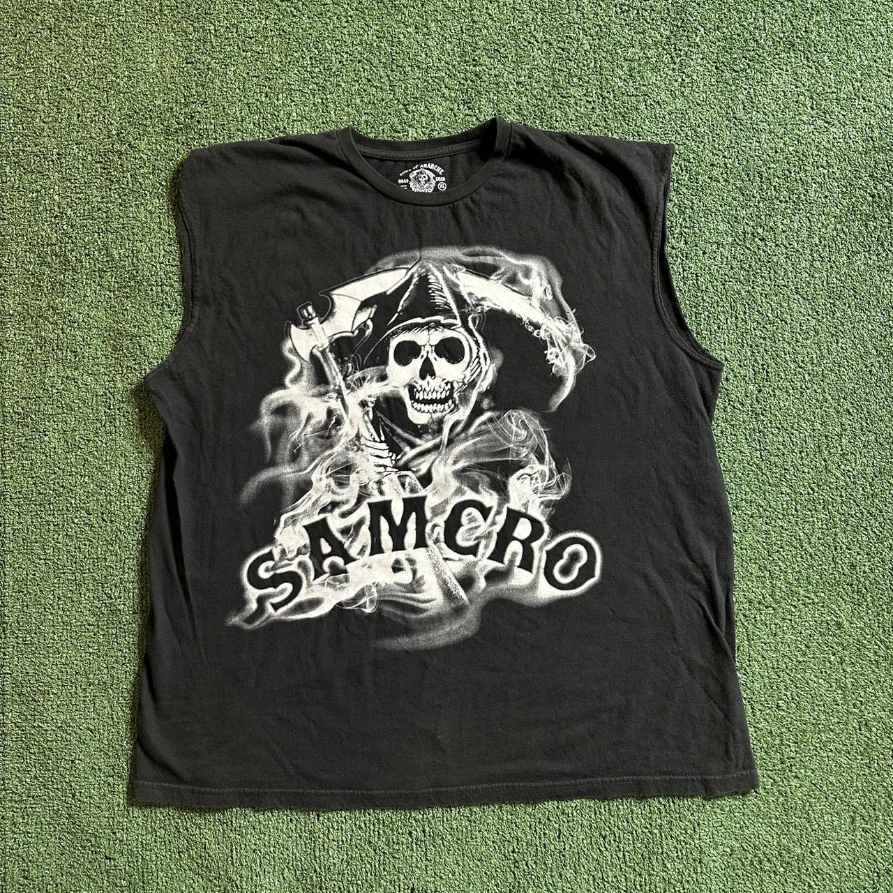 Sons of Anarchy Sleeveless Tee Size: XL Pre Owned:... | Depop