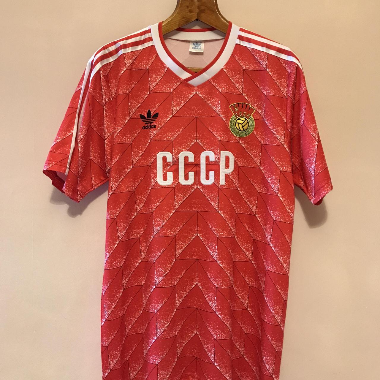 CCCP USSR Soviet Union 1988 (3rd) Retro Football... | Depop