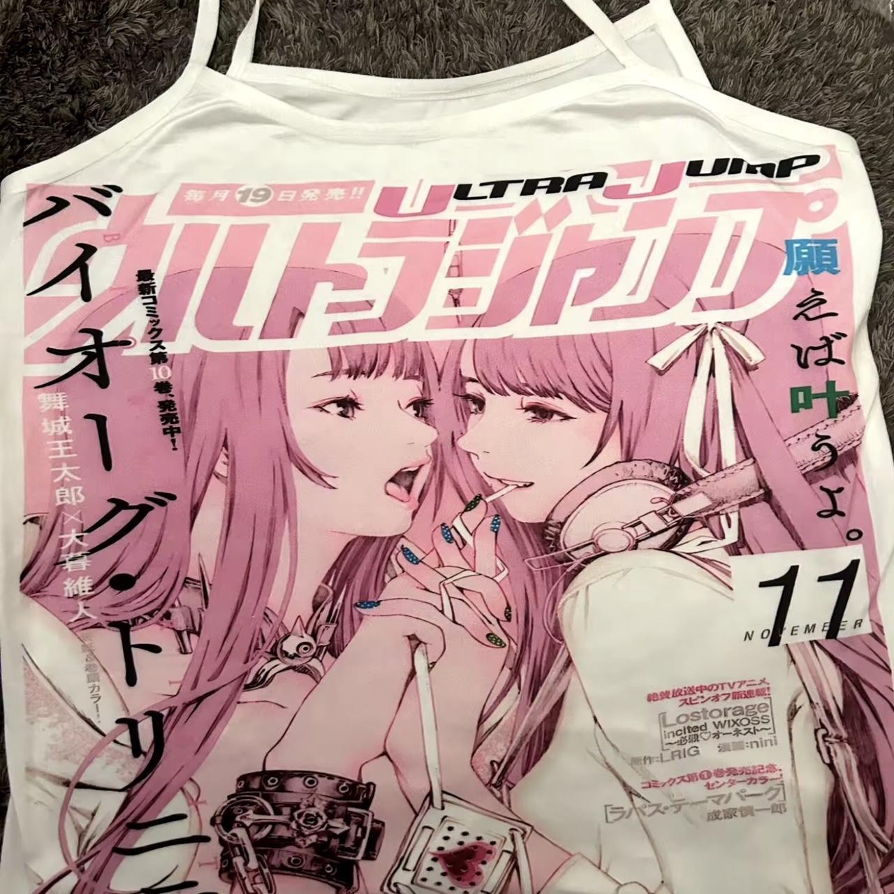 Anime Girl Tank Top#manga #anime - Depop
