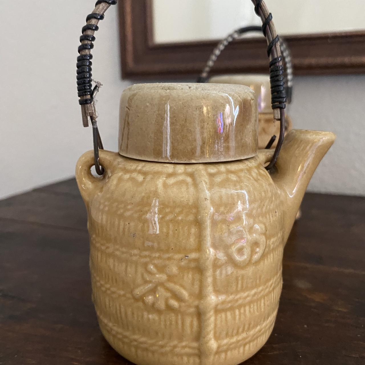 Vintage Japanese Trainware Teapot 60s Single Serve... - Depop