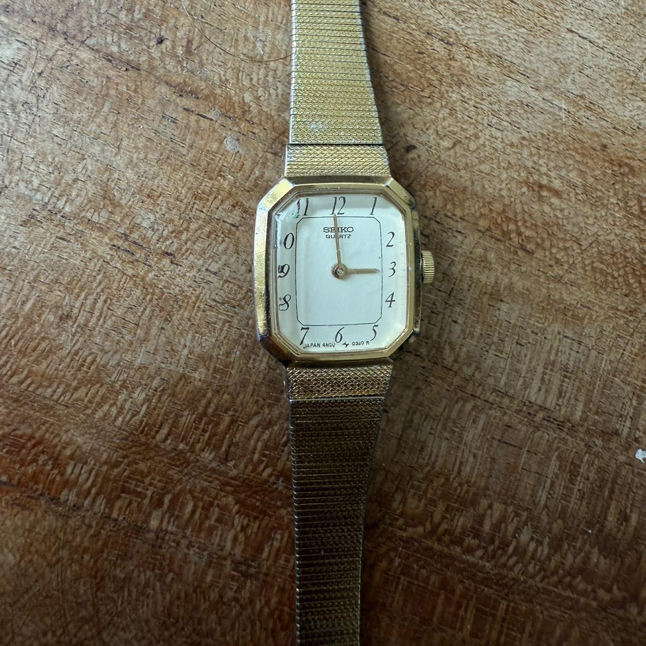 Seiko Women's Analogue Watch - Gold – Seiko gold tone… - Gem