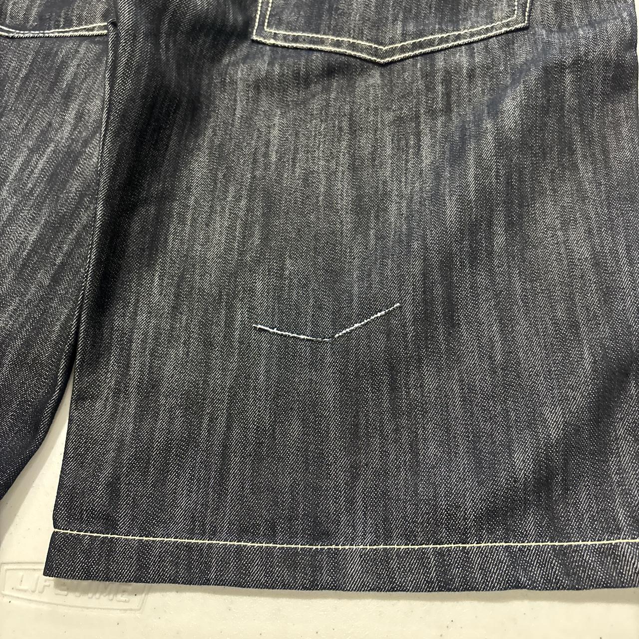 Southpole Denim Jean Shorts Jorts 35x14 Baggy Y2K... | Depop