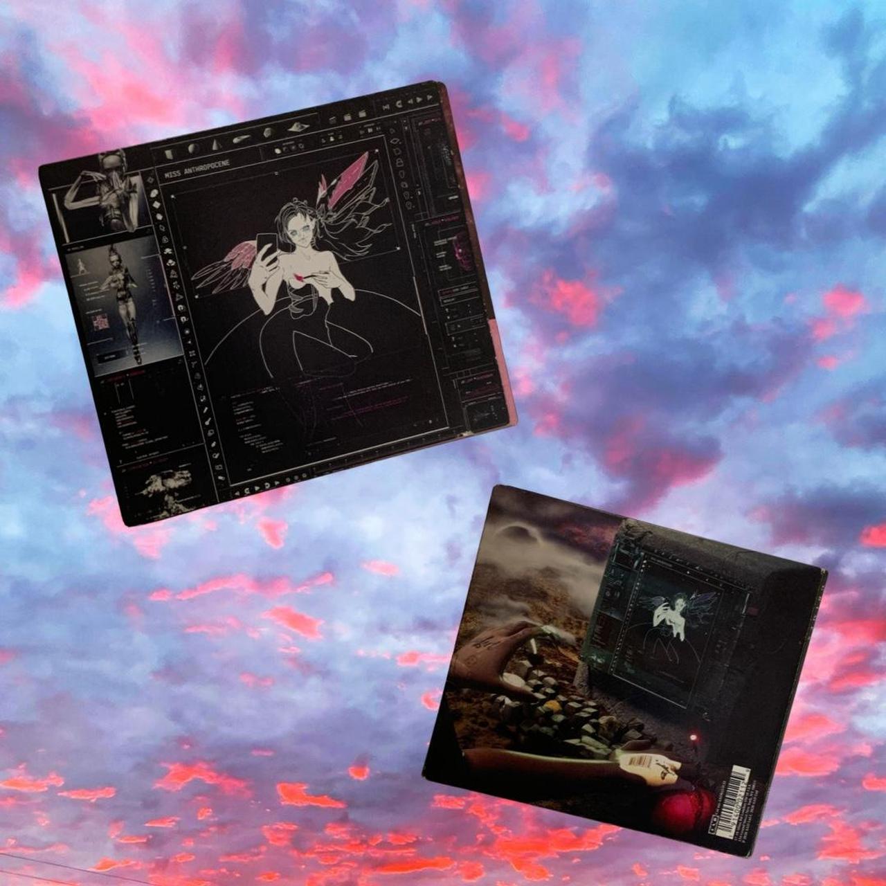 GRIMES MISS ANTHROPOCENE PREOWNED CD actual disc... - Depop