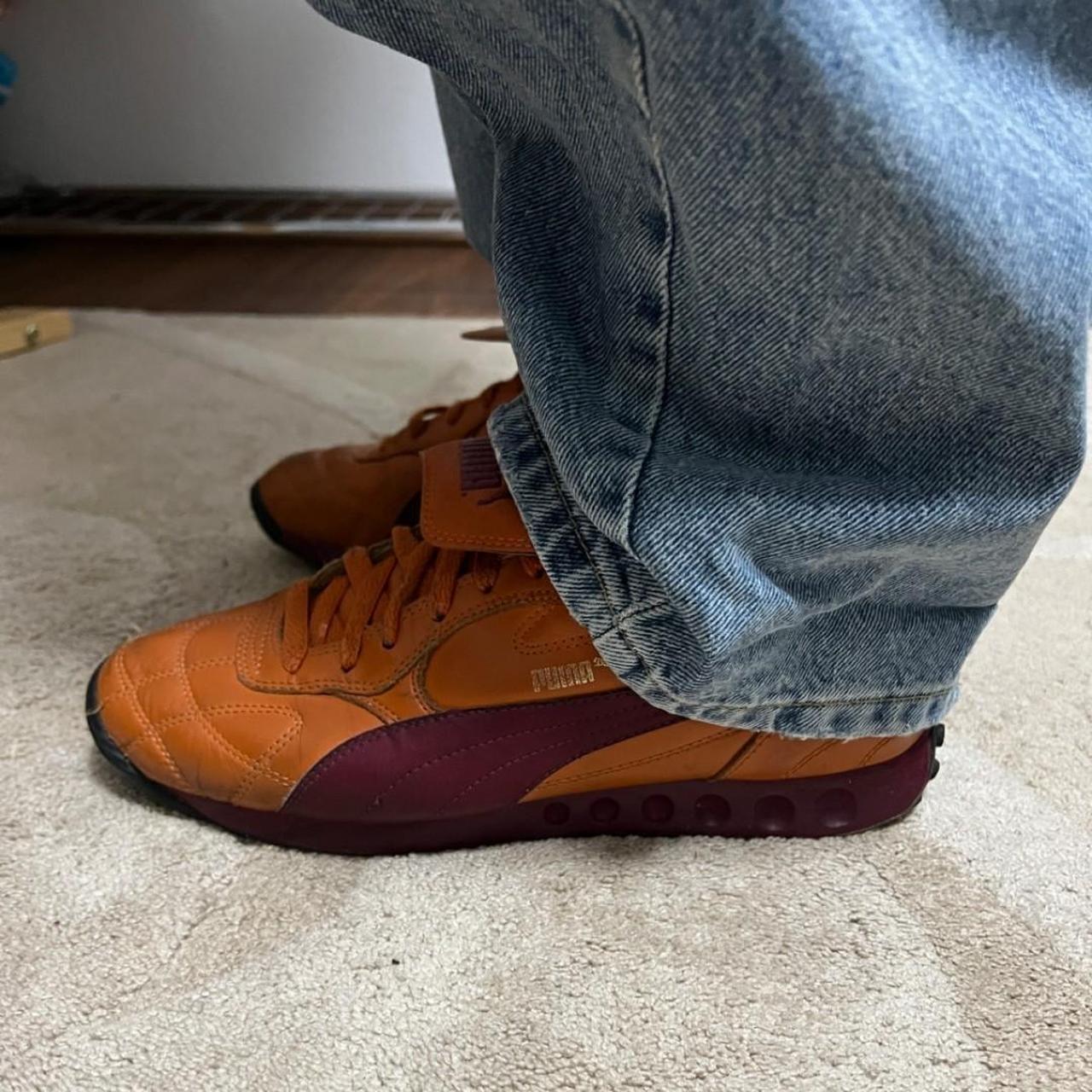 Vintage 2000s Puma shoes. On the right shoe there is... - Depop