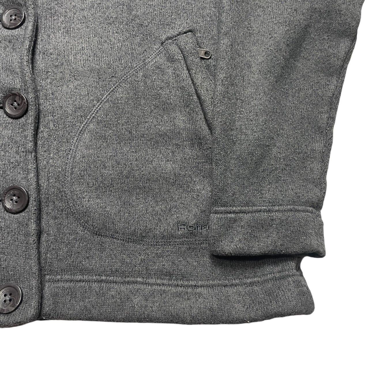 ROHAN Pathway Cardi Womens Medium Grey Mid Length... - Depop