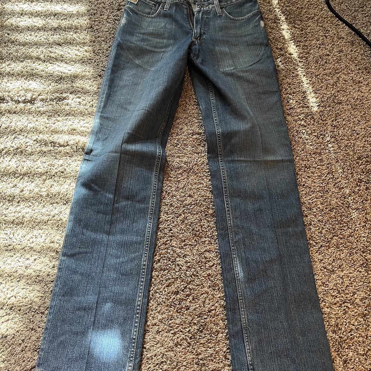 Cinch white label distressed bootcut jeans #cinch... - Depop