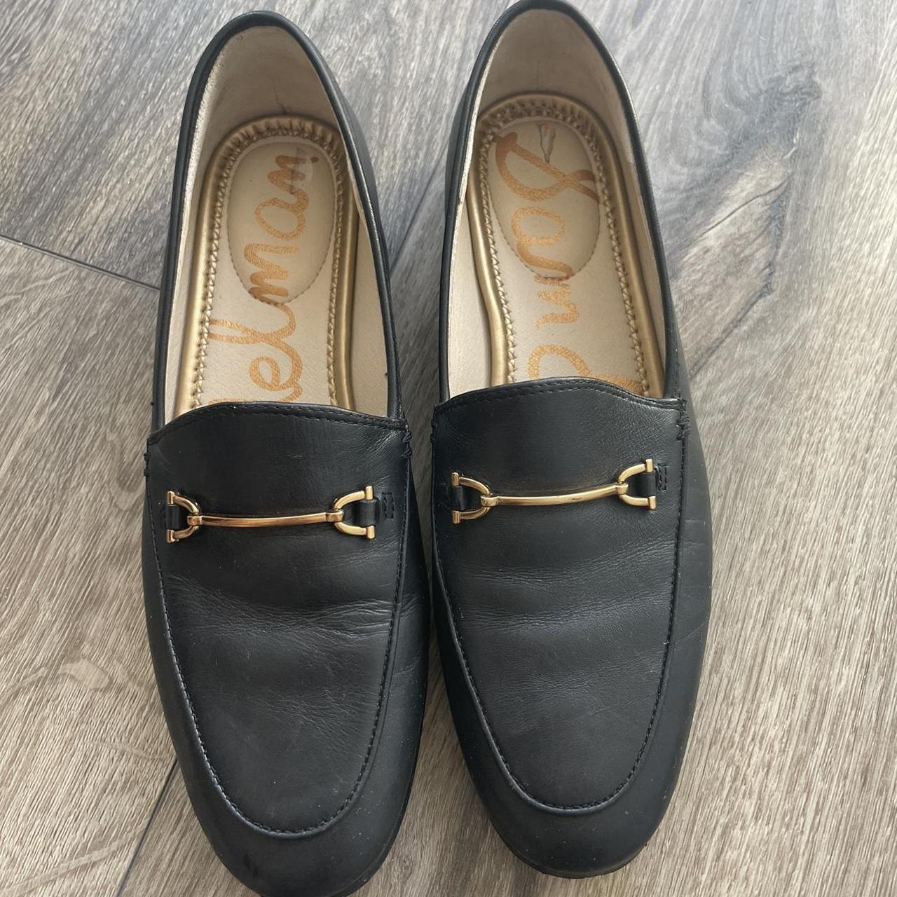 Sam Edelman Women's Black Loafers | Depop