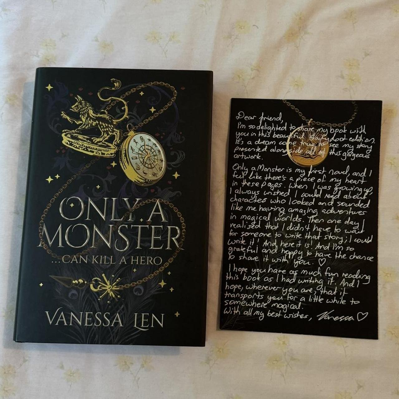 Fairyloot edition of Only a Monster can kill a Hero... - Depop