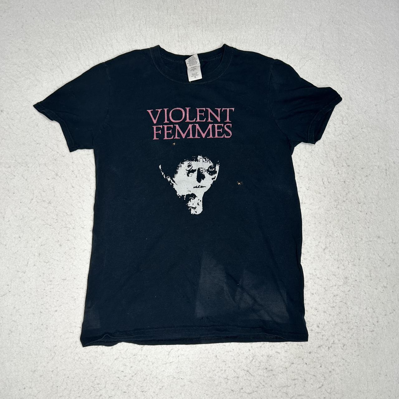 YTK Violent Femmes Band T Shirt Flaws: Small stain... | Depop
