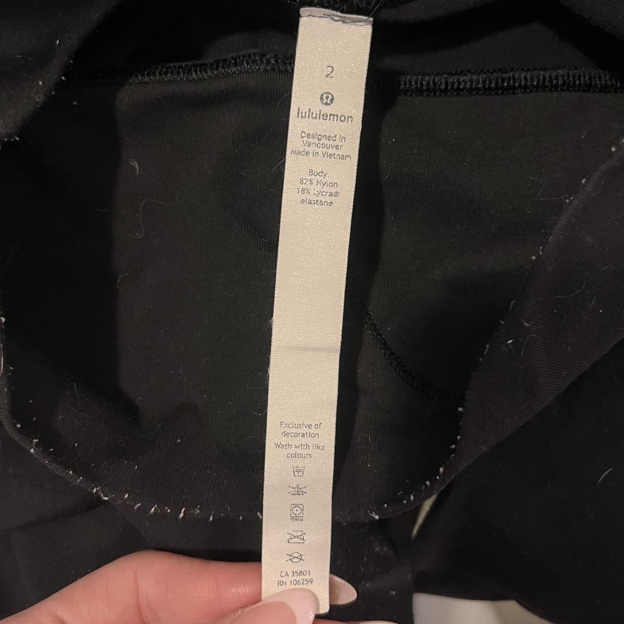 Easily fixable lulu wunder under leggings size 2 25’ | Depop