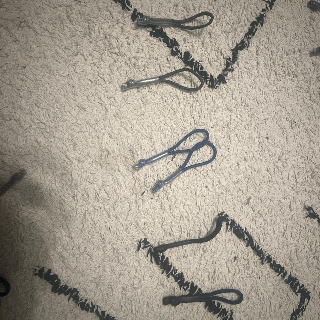 33 Nike elite zippers 2 BAPE tags 1 essentials tag 3... | Depop