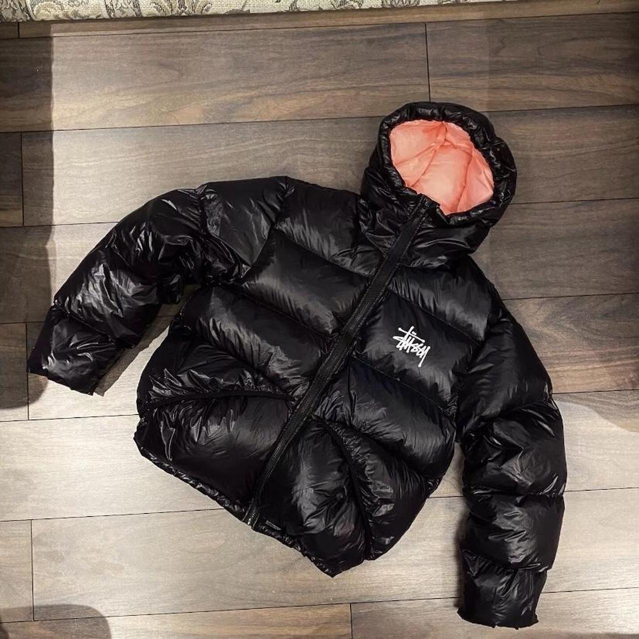 Stussy puffer Pink inside Size M Open to offers and... | Depop
