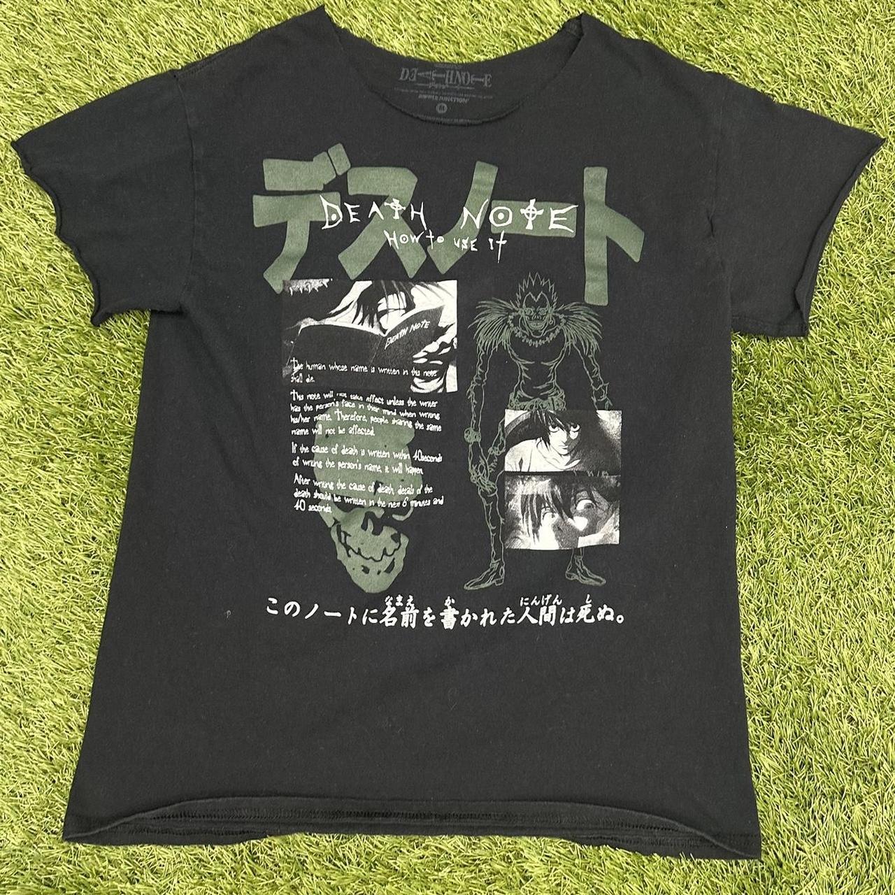 Death note Y2K black Emo T shirt Good condition... | Depop