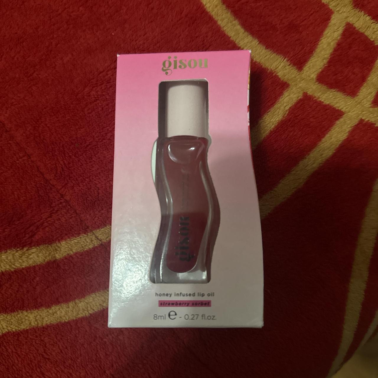 -gisou lip oil -color:strawberry sorbet -$26 -brand... - Depop