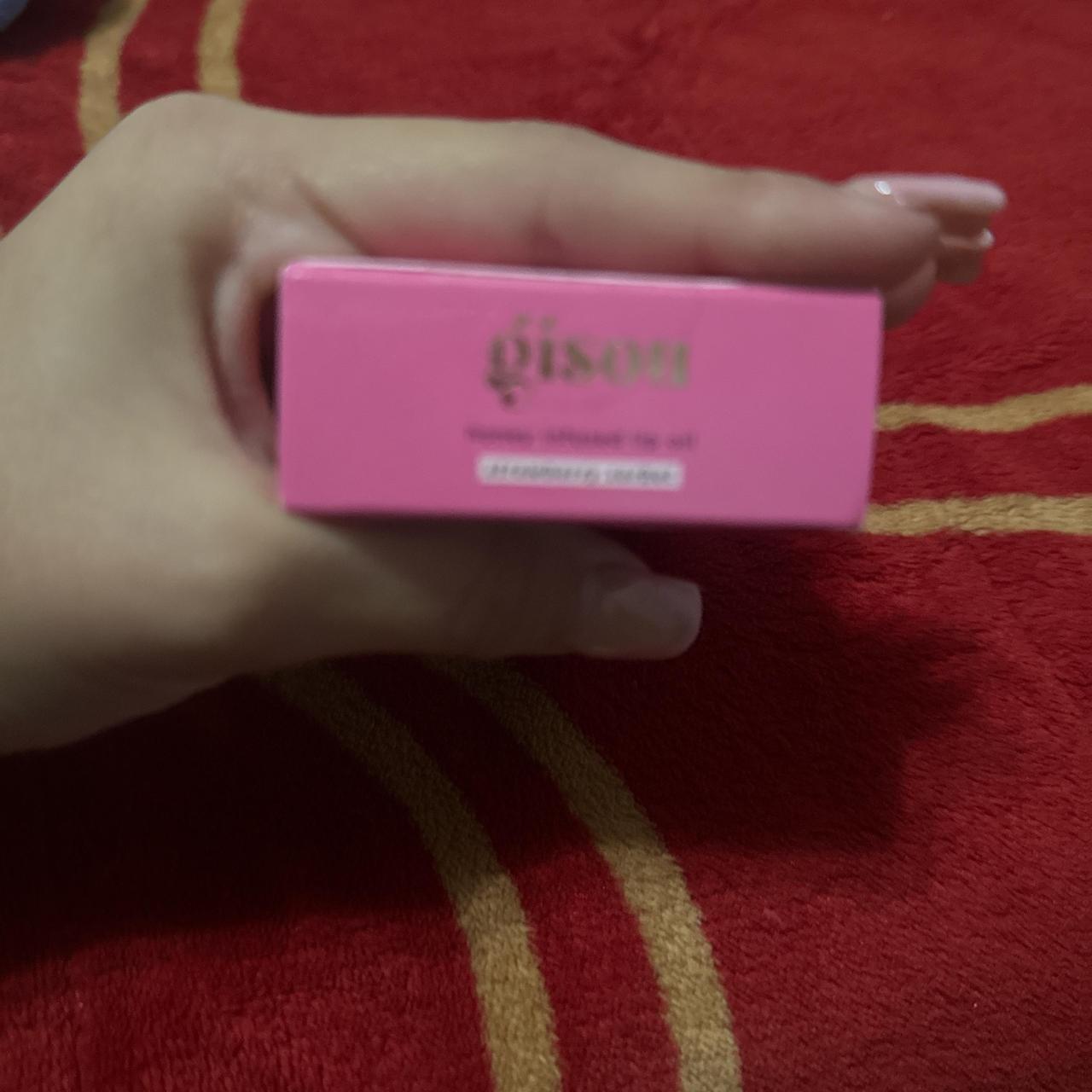 -gisou lip oil -color:strawberry sorbet -$26 -brand... - Depop