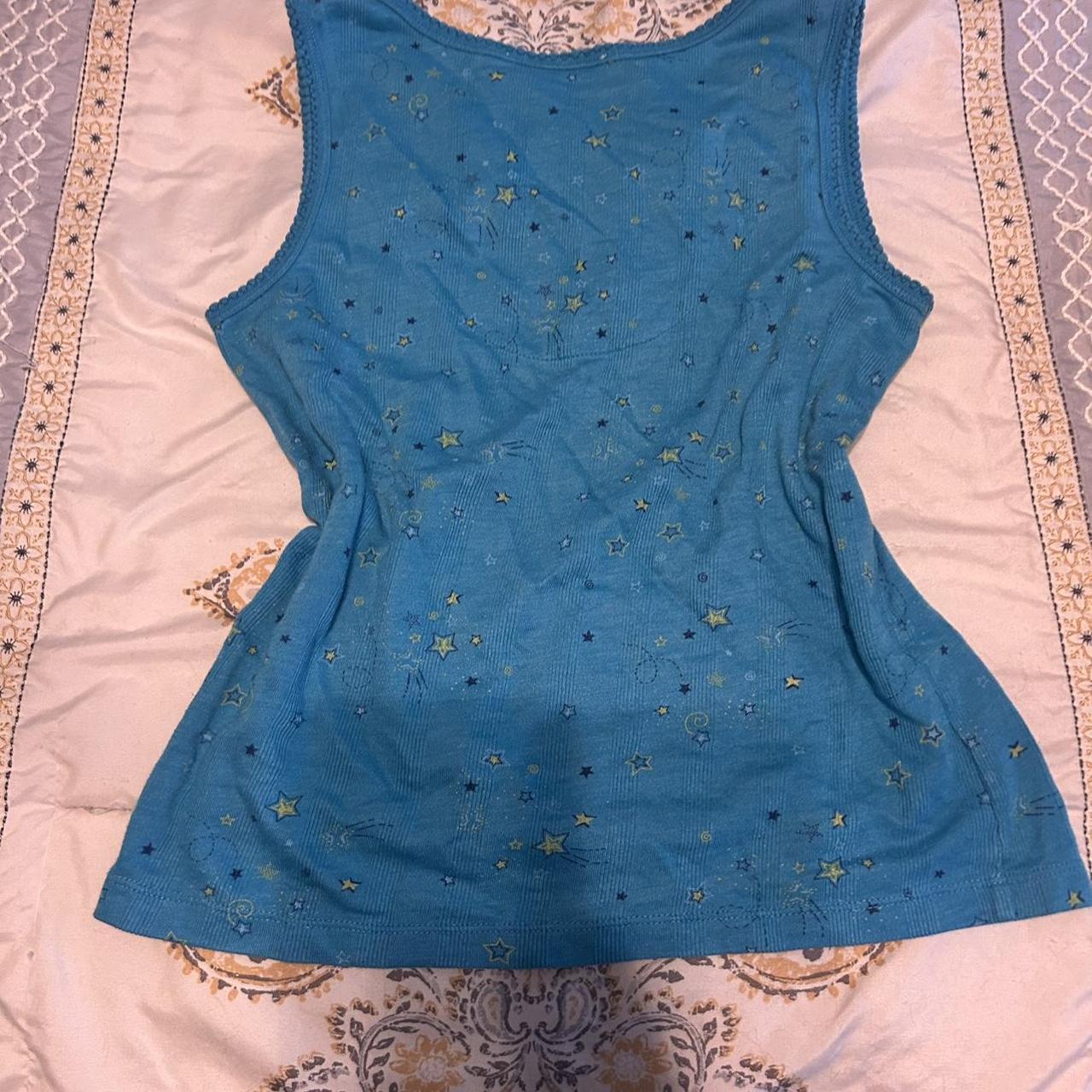 Vintage Starry Tank Top Size: S but could def fit... | Depop