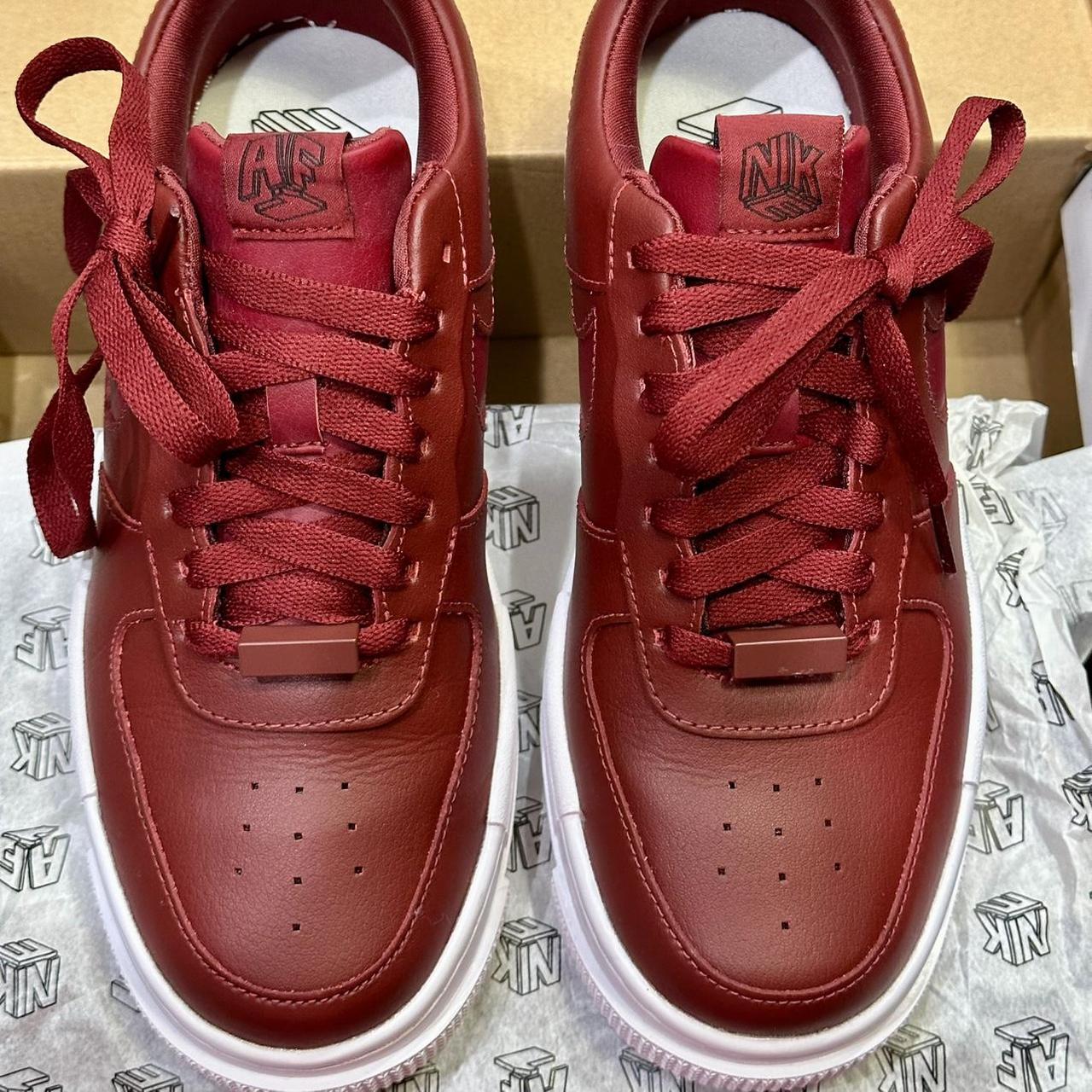 Nike . Air Force One . W AF1 Pixel . Team Red . NEW... - Depop