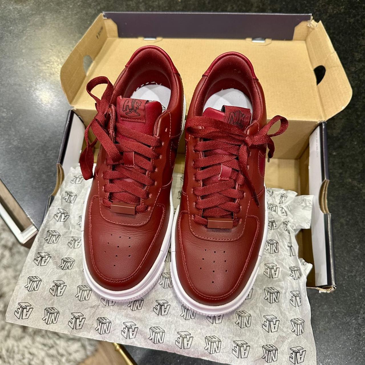 Nike . Air Force One . W AF1 Pixel . Team Red . NEW... - Depop