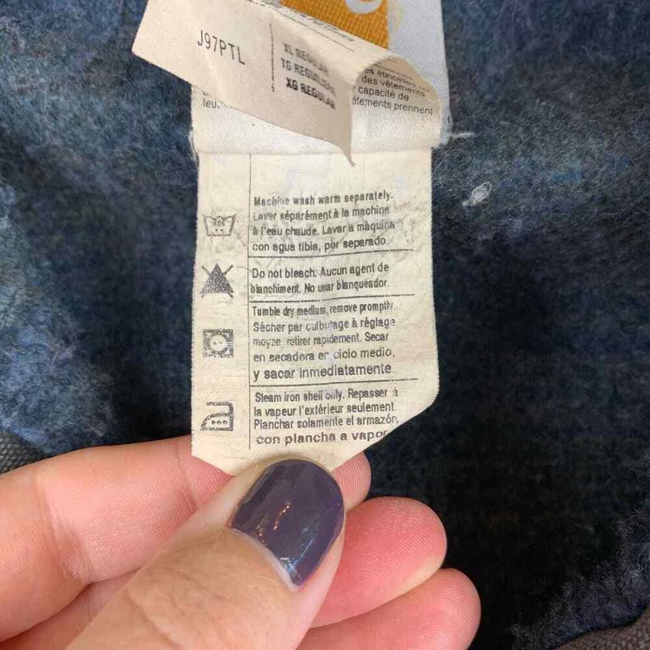 Vintage Distressed Carhartt Detroit Jacket J97 PTL... - Depop