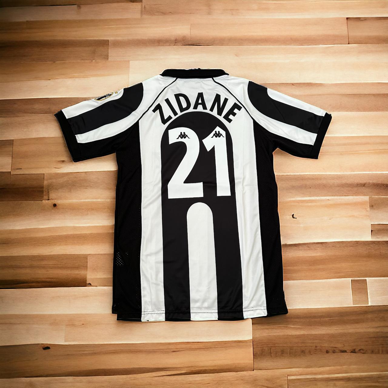 Zidane Juventus Retro Jersey Get high-quality... | Depop