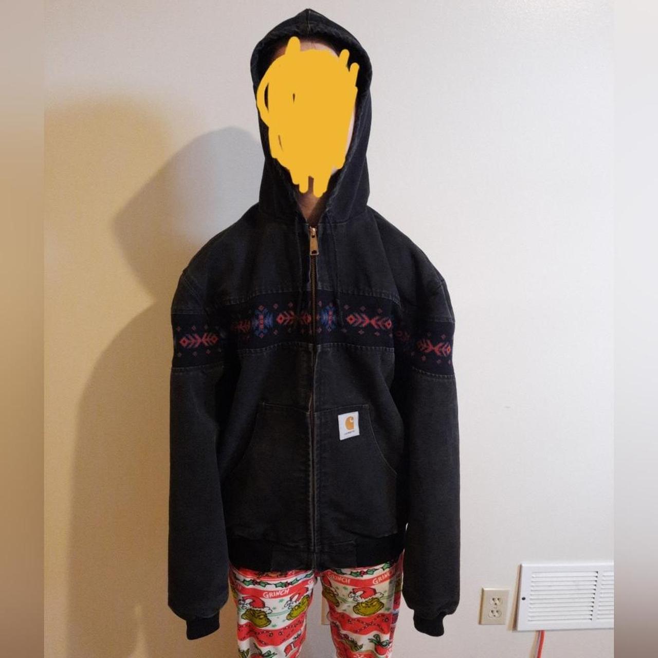 Vintage Carhartt Aztec Jacket Navajo Western Cowboy... - Depop