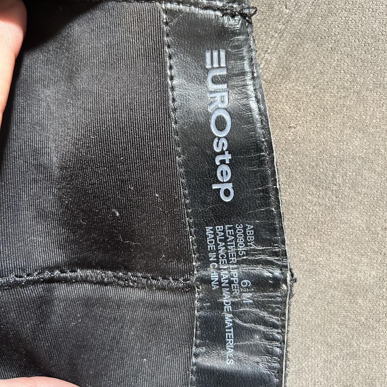 Eurostep Black suede slouchy boots with silver... - Depop